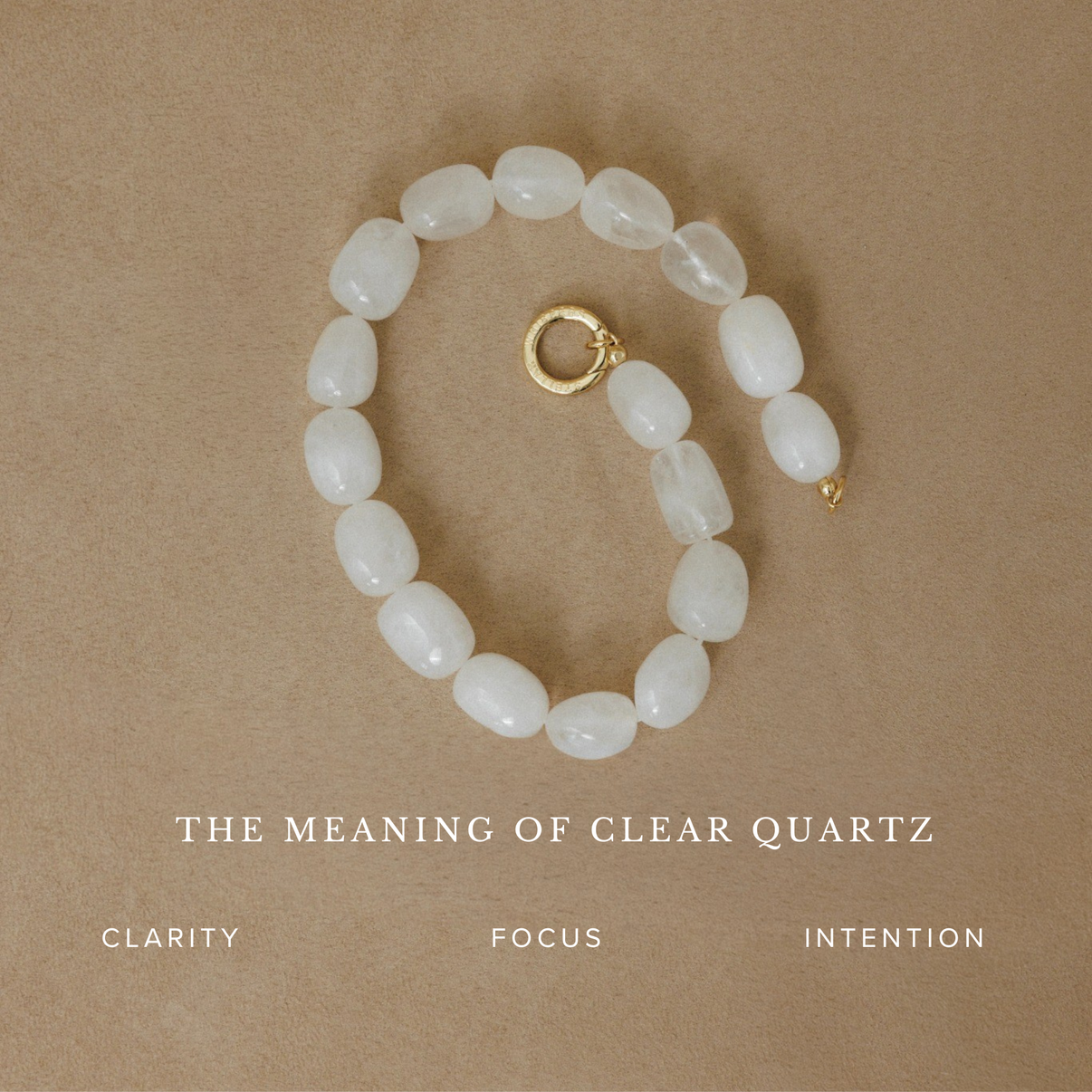 Ignite Clear Quartz Necklace - Elegant Healing Jewelry – Stellar Whispers